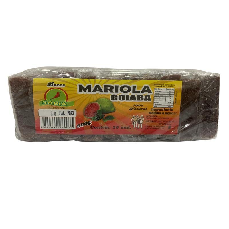 Doce Sabia Mariola Goiaba 300g - Goiabada - Magazine Luiza