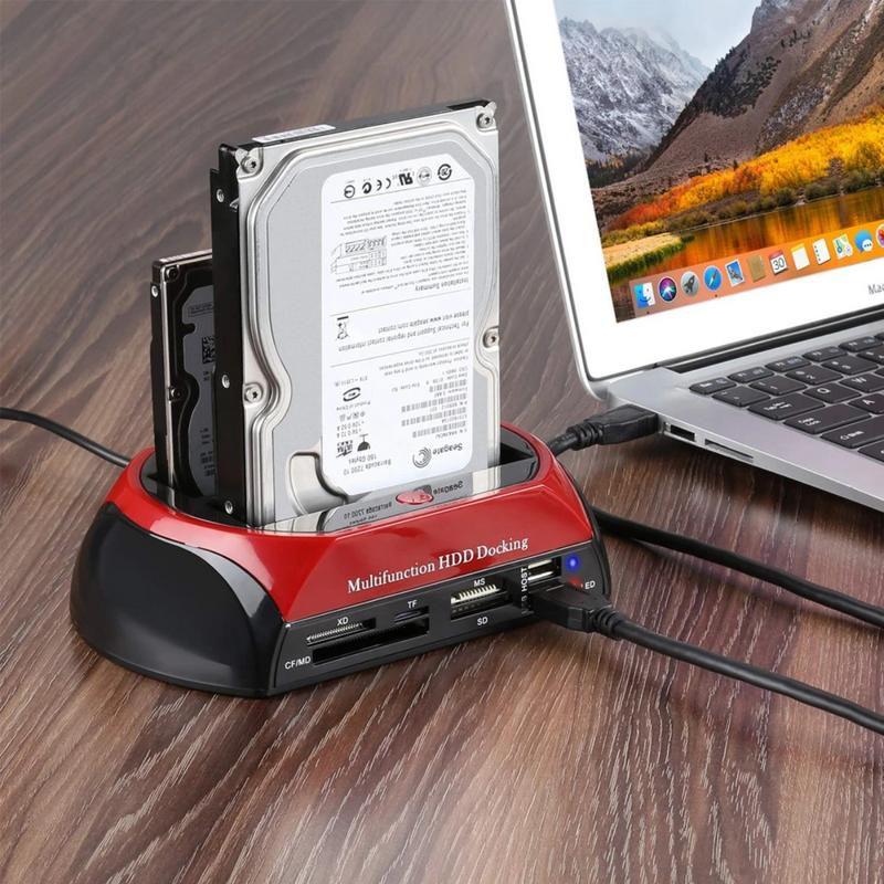 Dock Station Case 2 HD Sata 2.5 E 3.5 Multifuncional Adaptador ...