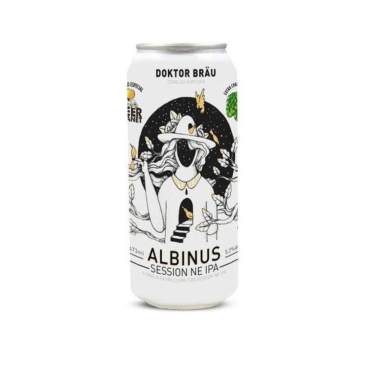 Doktor Brau Albinus Session NEIPA 473ml - Cerveja - Magazine Luiza