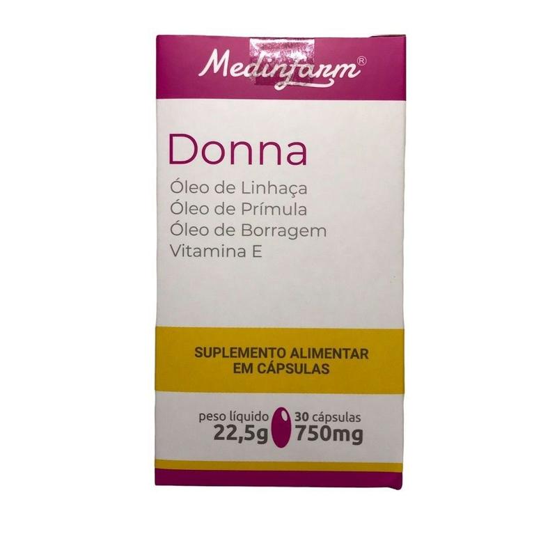Donna 750mg (30 caps) - BioNutrir - Fitoterápicos - Magazine Luiza