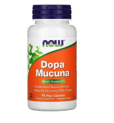Dopa Mucuna 120mg (90 cápsulas) Now Foods - Fitoterápicos - Magazine Luiza