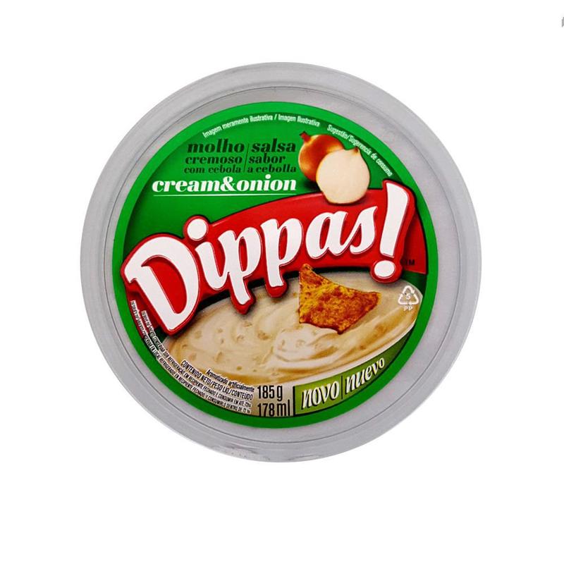 Doritos Dippas Cream & Onion 185g - Elma Chips - Doritos - Magazine Luiza