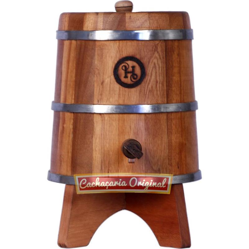 Dorna Tonel Corote Jequitibá Rosa 1Litro Madeira Certificada ...