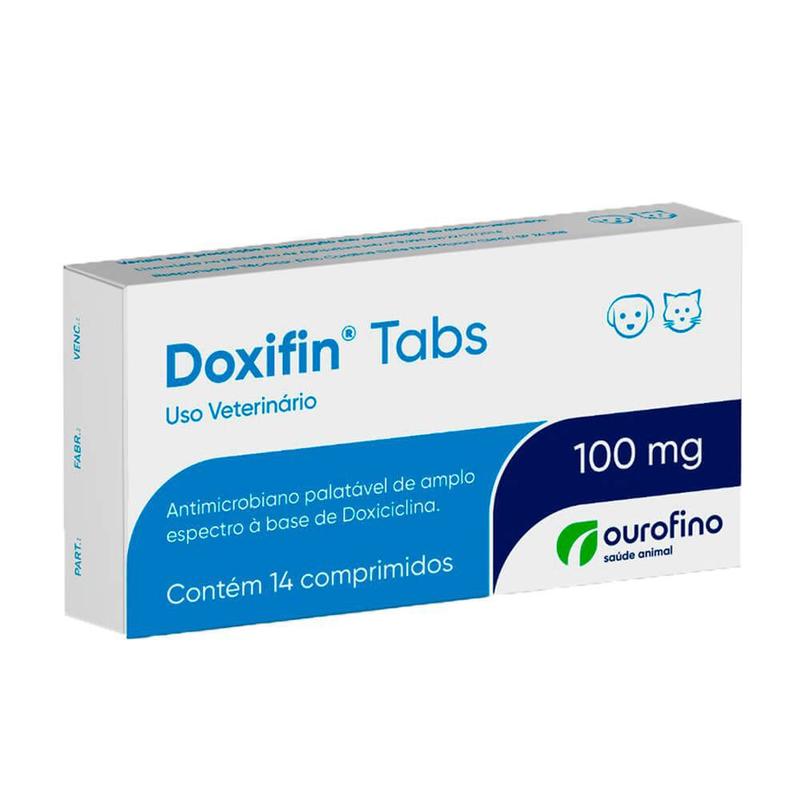 Doxifin Tabs Display com 14 Comprimidos 100mg - OURO FINO ...