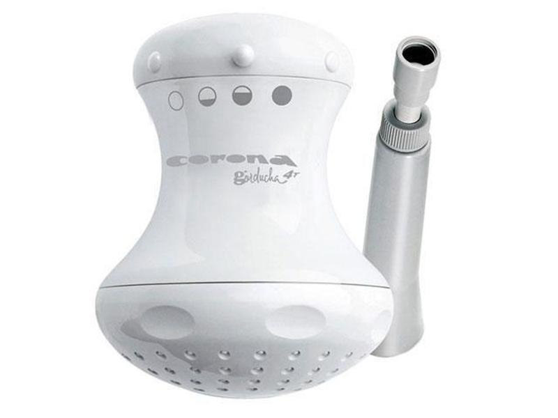Ducha Eletrônica Corona Gorducha 4T Power 5450W - 4 Temperaturas Chave ...