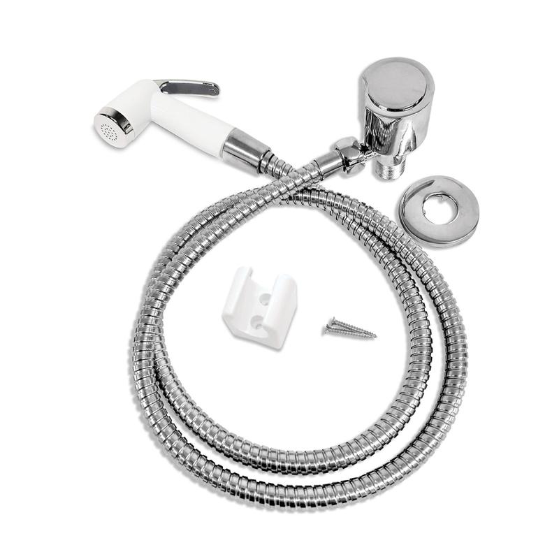 Ducha Higiênica Metal 1/4 de volta C40 Gatilho ABS Branco - Cicaba ...
