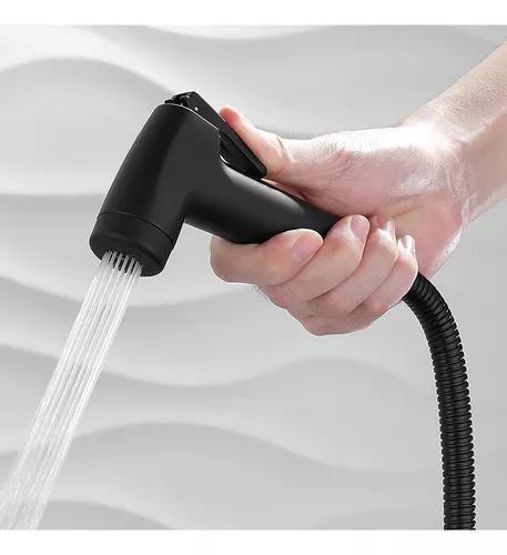 Ducha Higiênica Para Banheiro Preto Fosco Fc-101 Black - Via Flix ...