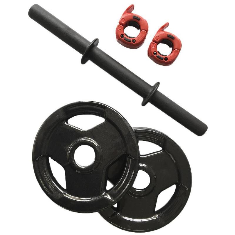 Dumbbell (Halter) Anilhas Sport E Trava Lock Jaw 18Kg - Ahead Sports ...