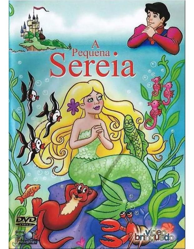 Dvd a pequena sereia desenho (dvd) - REXMORE - Filmes de Ação e ...