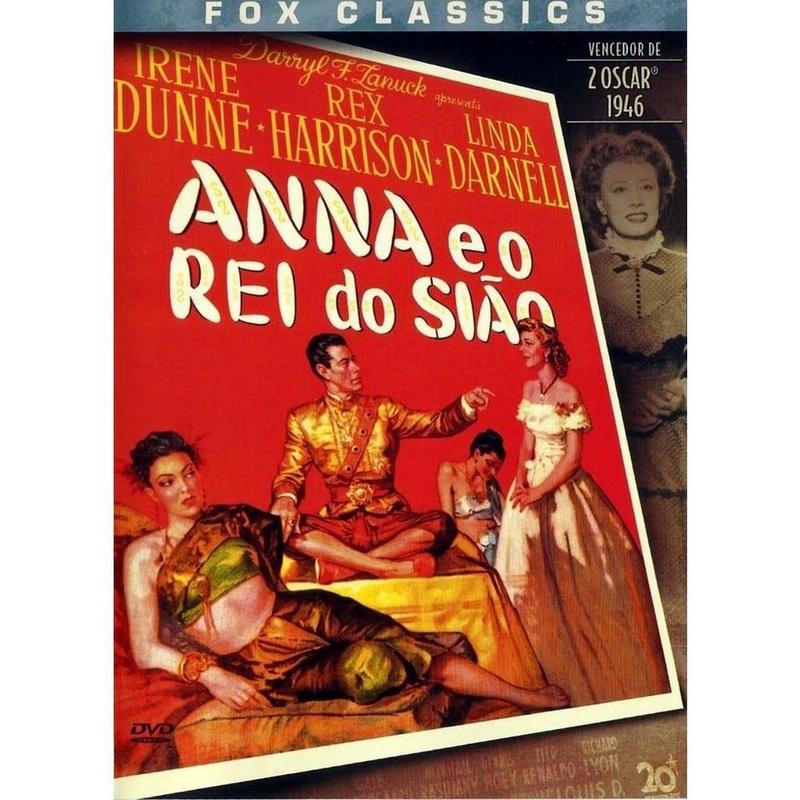 DVD Anna E O Rei De Sião - Irene Dunne - Fox - Livros de História e ...