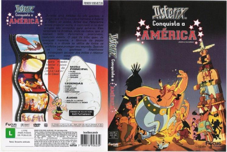 Dvd Asterix Conquista A América - Focus Filmes - Música e Shows Indie ...