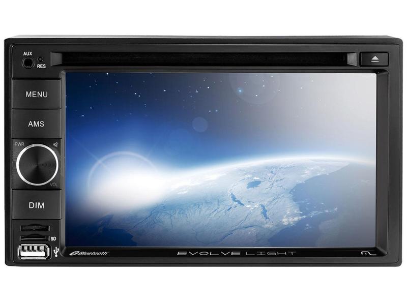 DVD Automotivo Multilaser Evolve Light - com Bluetooth LCD 6,2” Touch 200W USB SD Auxilia - Dvd ...