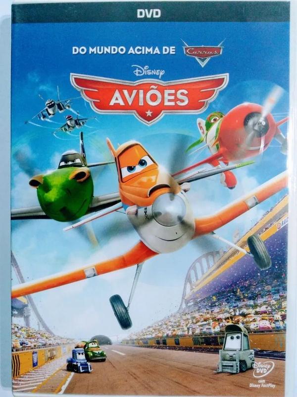 DVD Aviões Do Mundo Acima de Carros - Disney - Livros de Literatura ...