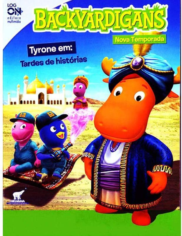 DVD Backyardigans: 2ª Temporada Tyrone Em: Tarde De História - Log On ...