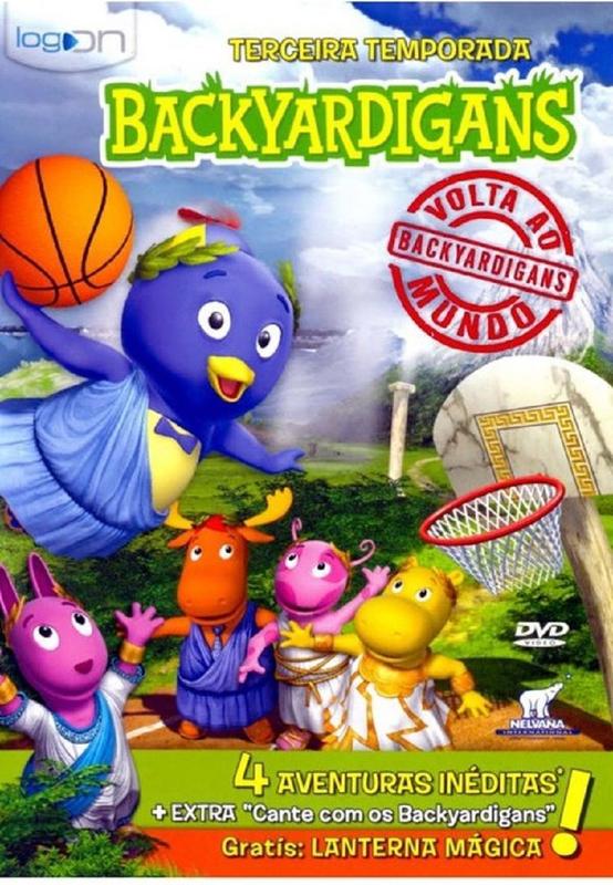 DVD Backyardigans Volta Ao Mundo 4 Aventuras Inéditas - LOGON - Livros de Games - Magazine Luiza