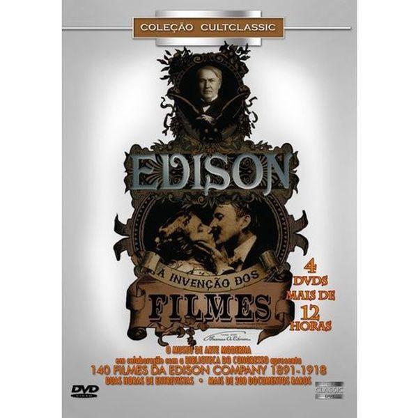 Dvd Box Edison A Invenção Dos Filmes 4 Discos - Cult Classic - Livros ...