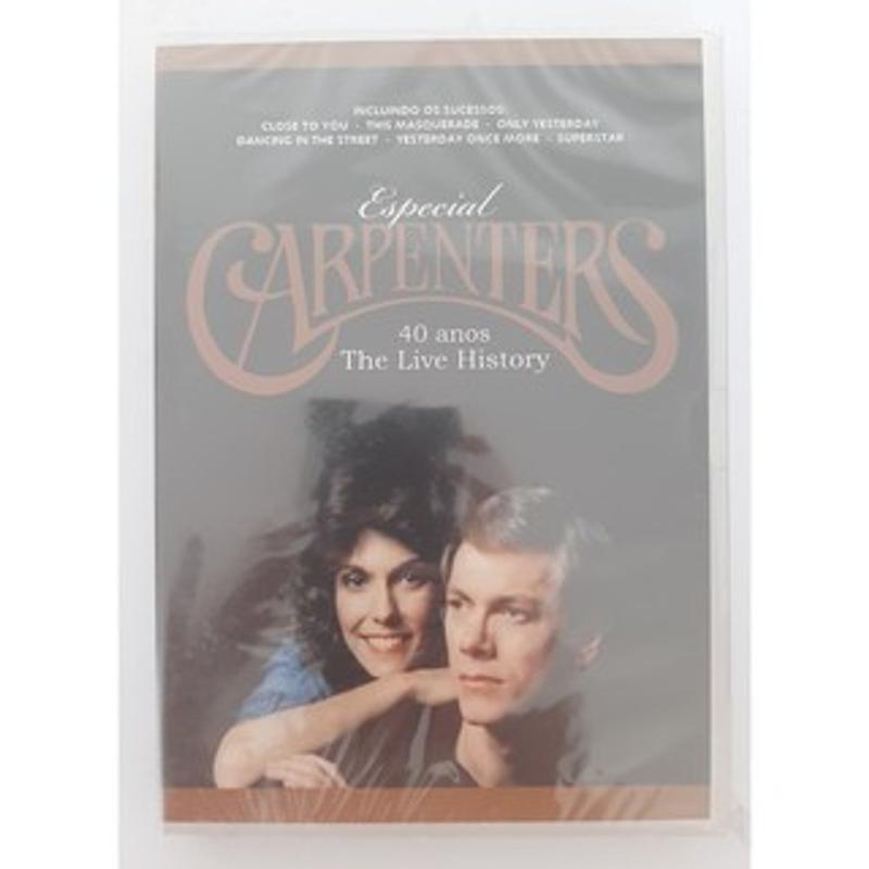 DVD Carpenters - Especial 40 Anos The Live History - Rhythm and Blues ...