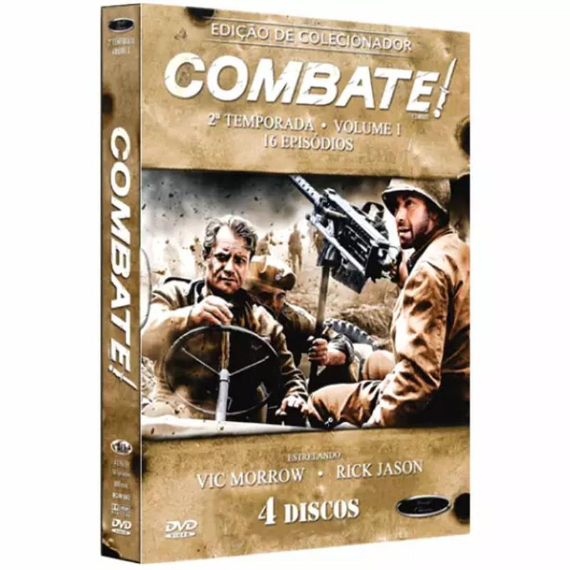 DVD - COMBATE! 2ª Temporada Volume 1 - Digibook - 4 Discos - World ...