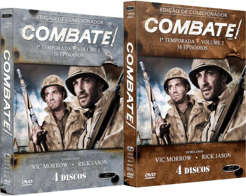 DVD COMBATE - Primeira Temporada Completa, 8 Discos - World Classics ...