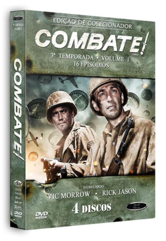 DVD Combate Terceira Temporada Vol 01, 4 Discos - World Classics ...