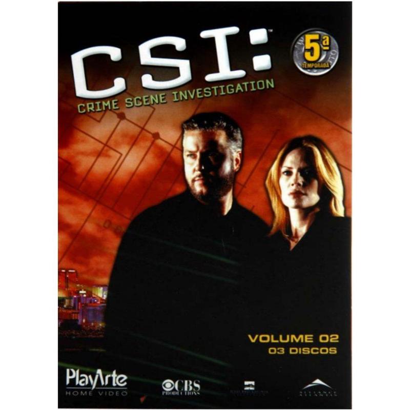 Dvd CSI: Crime Scene Investigation - 5ª Temporada - Vol. 2 (3 Dvds) - Playarte - Livros de ...