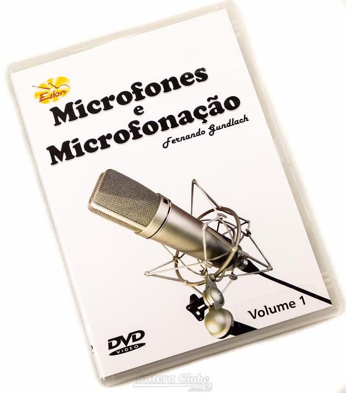 DVD Curso de Microfones e Microfonação para Bateria Volume 1 Tipos de ...