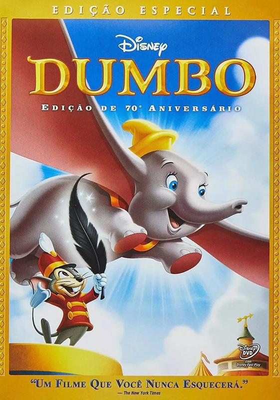 DVD Dumbo: Edição Especial de 70º Aniversário - disney - Livros de ...
