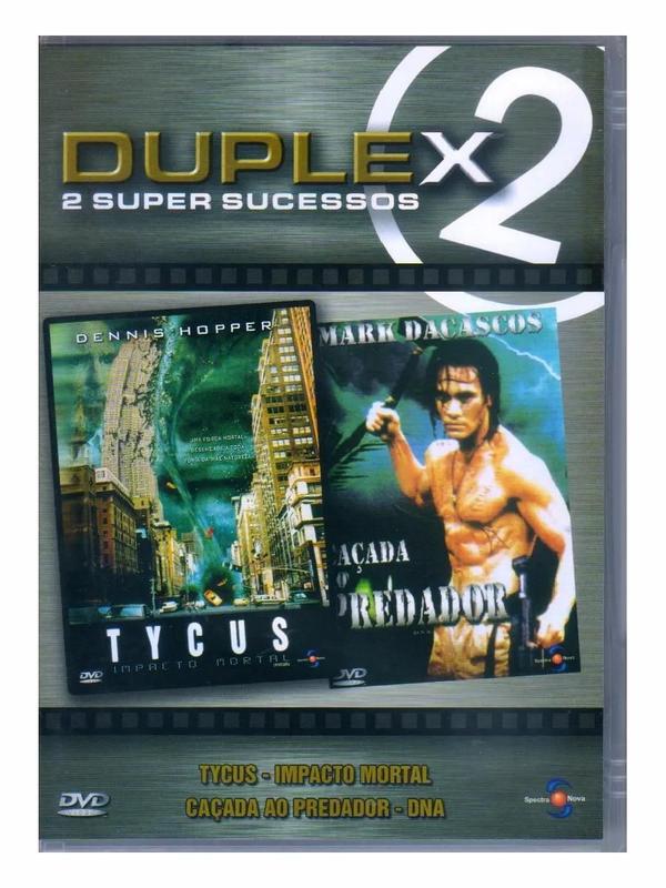 Dvd Duplex - Tycus Impacto Mortal + Caçada Ao Predador - Spectra ...