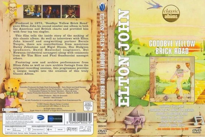 DVD Elton John - Goodbye Yellow Brick Road - ST2 VÍDEO - Revista HQ ...