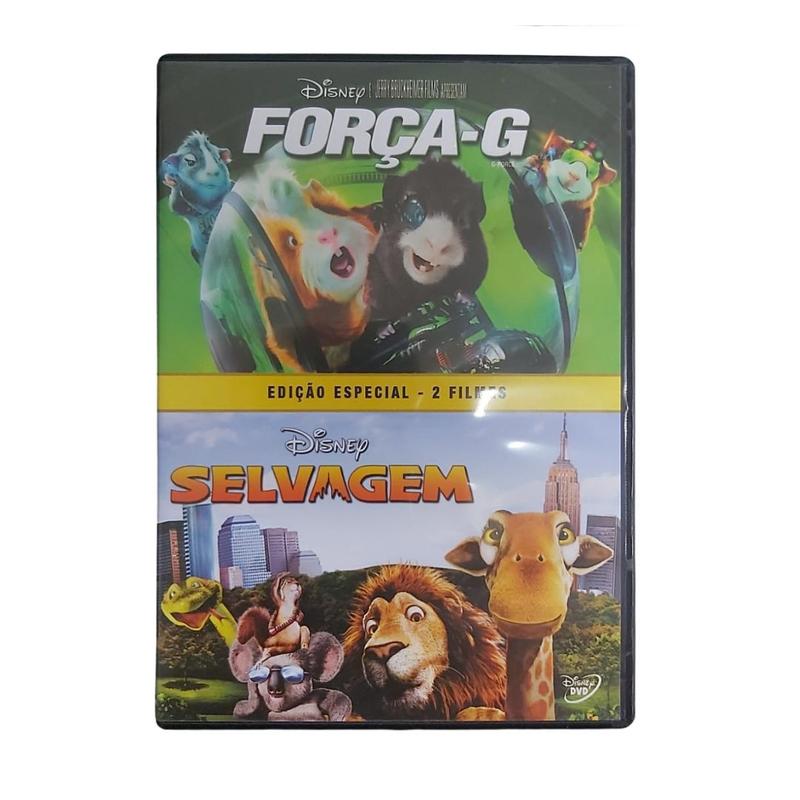 DVD Força G - Selvagem - Especial 2 Filmes - Disney - Filmes - Magazine ...