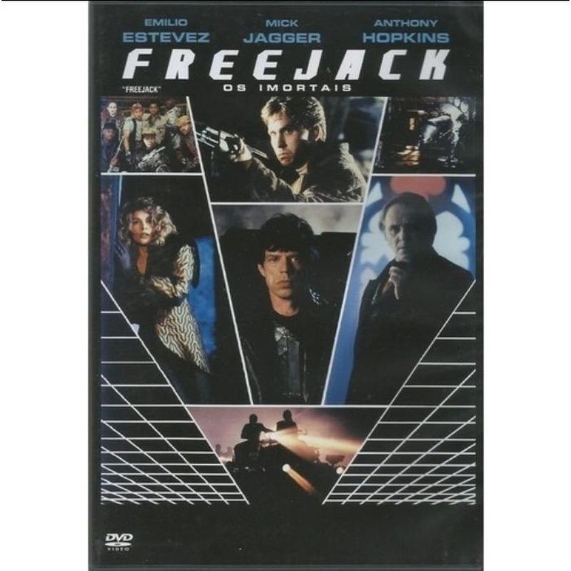 Dvd Freejack: Os Imortais - Mick Jagger - Anthony Hopkins - warner - Revista HQ - Magazine Luiza