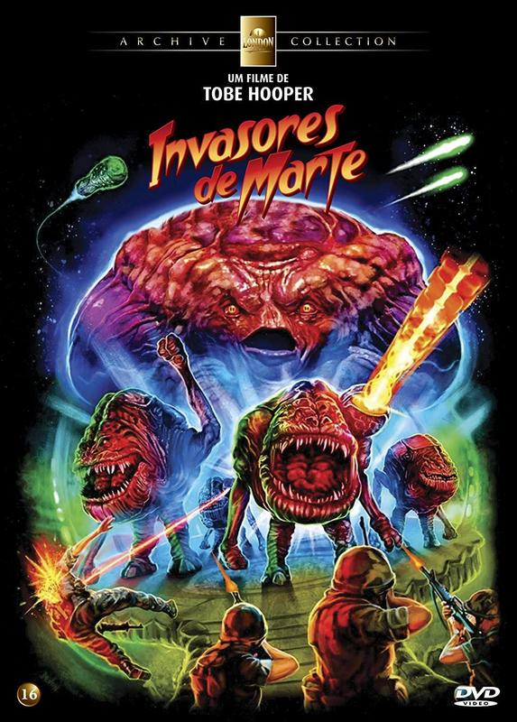 DVD Invasores de Marte (NOVO) Dublado - London Archive - Filmes ...