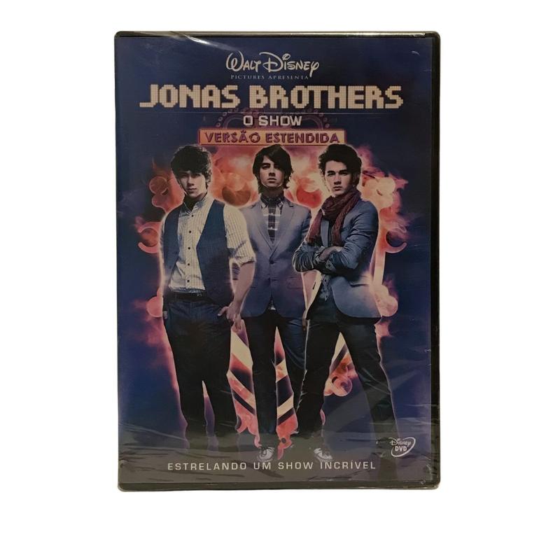Dvd jonas brothers o show versão estendida - Disney - Outros Música e ...