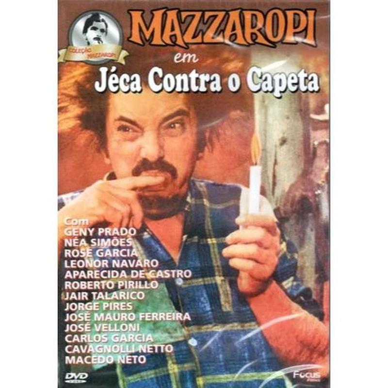DVD - Mazzaropi - Jeca contra o Capeta - focus - Filmes - Magazine Luiza