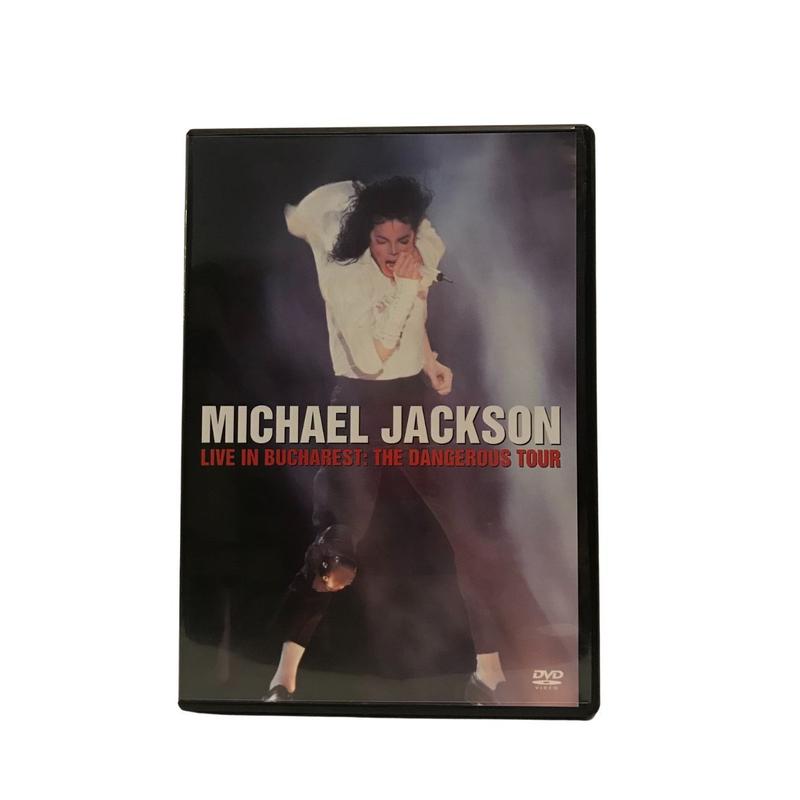 Dvd michael jackson live in bucharest the dangerous tour - Sony Music - Filmes - Magazine Luiza