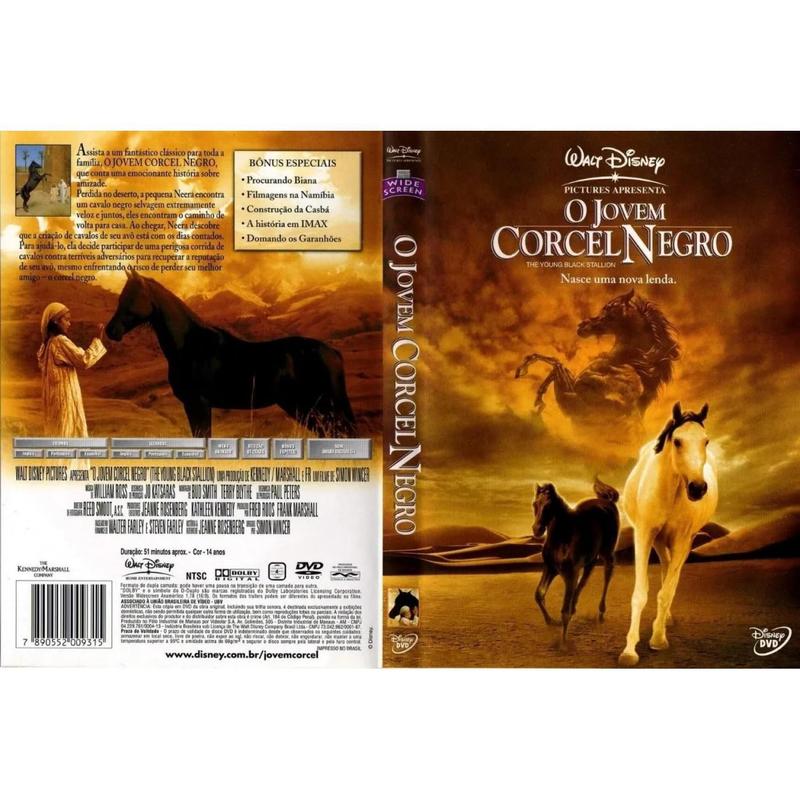 Dvd O Jovem Corcel Negro - Walt Disney - Livros de Literatura ...