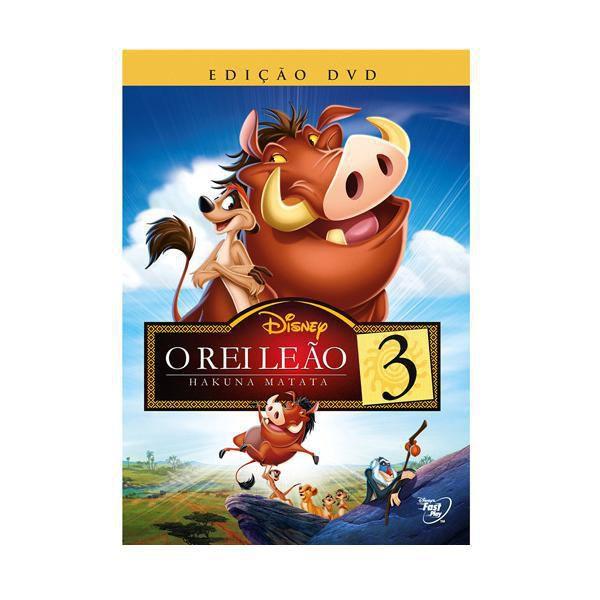 Dvd O Rei Leão 3: Hakuna Matata - Disney - Revista HQ - Magazine Luiza