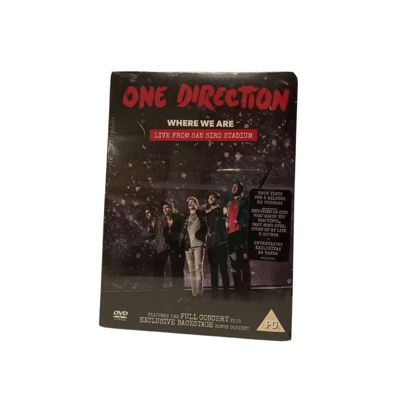 Dvd one direction where we are live from san siro stadium - Sony Music ...