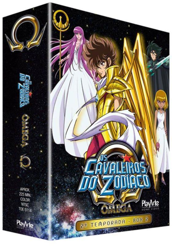 Dvd Os Cavaleiros Do Zodíaco - Ômega - Segunda Temporada Box 2 (3 Dvds) - LC - Revista HQ ...