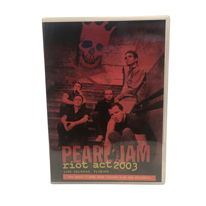 Dvd pearl jam riot act 2003 live orlando - Jam Records - Outros Música ...