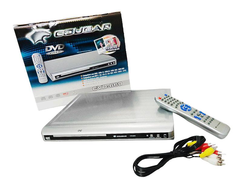 Dvd player cougar cvd-660 - Dvd Player - Magazine Luiza