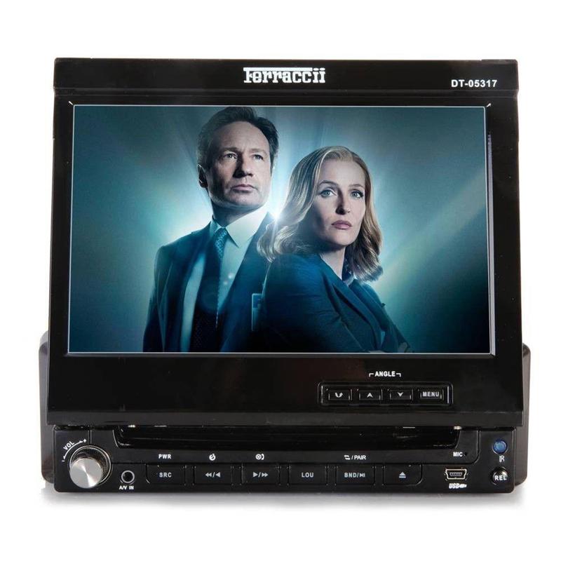 DVD Player Ferraccii DT-05317 7" Retratil TV/ GPS/ USB/ Bluetooth - Dvd ...