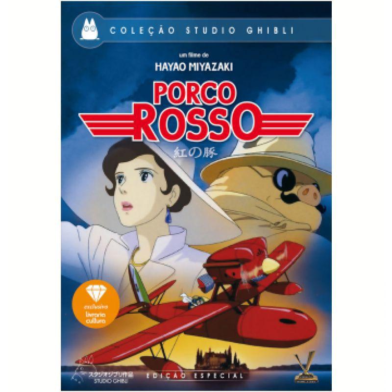 DVD - Porco Rosso De Hayao Miyazaki Studio Ghibli - versatil - Filmes ...