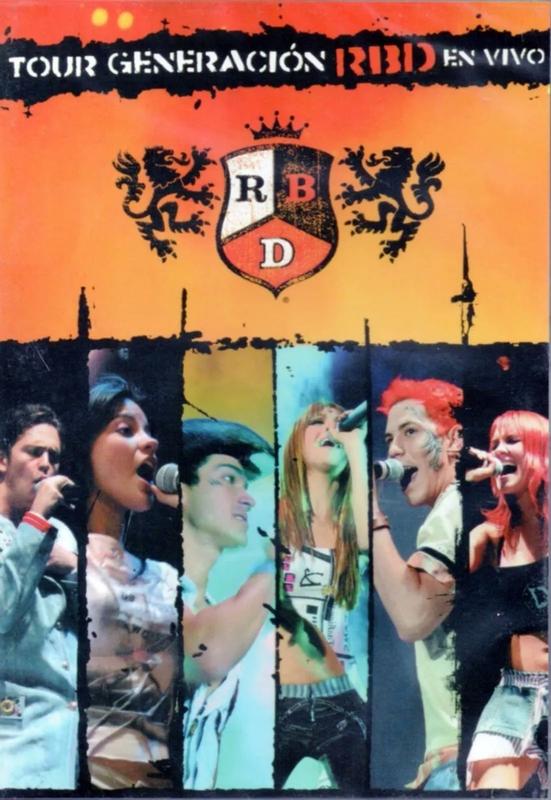 Dvd Rbd Tour Generación En Vivo - EMI - Biografias - Magazine Luiza
