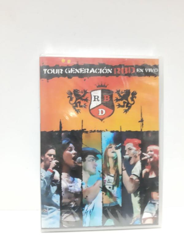 DVD Rbd Tour Generación En VIVO - Lacrado - Emi - Livros de Arte e ...