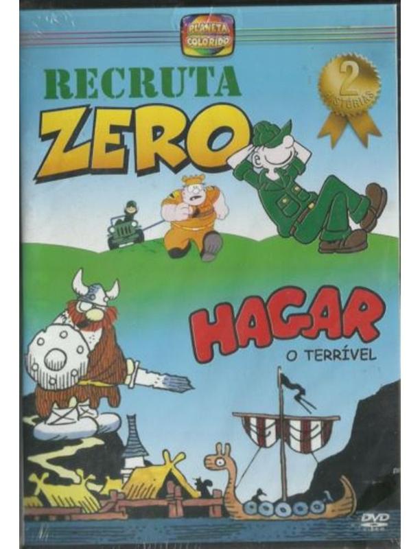 Dvd recruta zero e hagar desenho (dvd) - GLOBALDISC - Filmes - Magazine ...