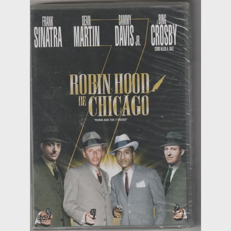 Dvd Robin Hood de Chicago - Frank Sinatra - Dean Martin - warner ...