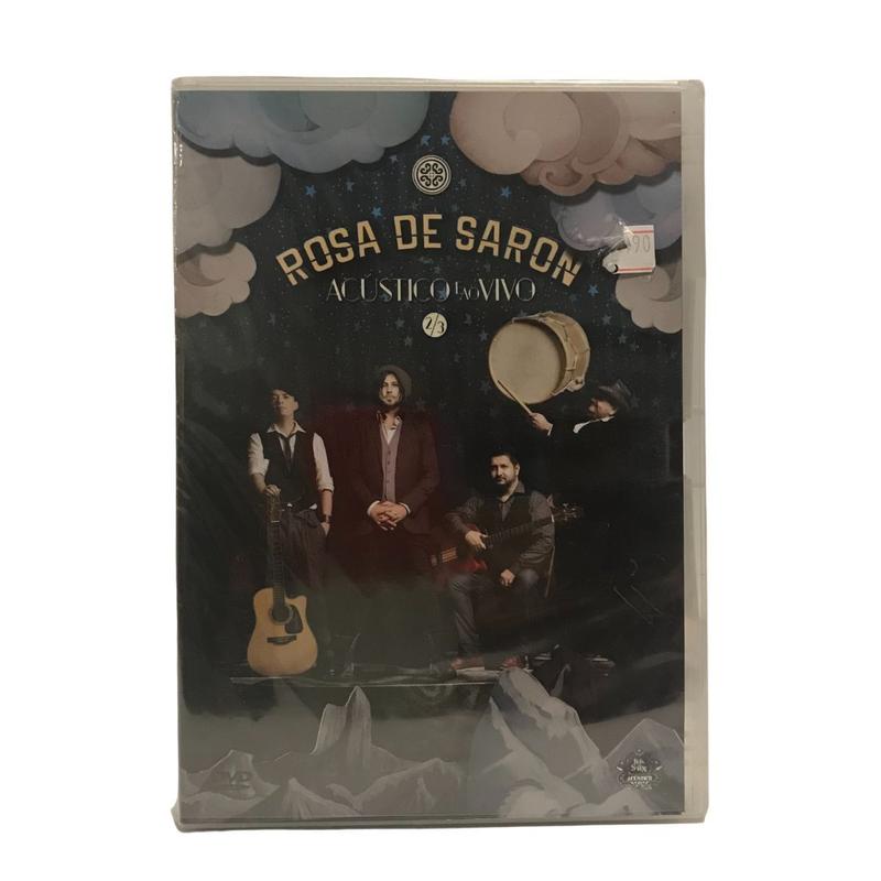 Dvd rosa de saron acústico e ao vivo 2/3 - Som Livre - No Magalu - Magazine Luiza