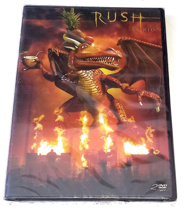 Dvd Rush - Rush In Rio (Duplo/Lacrado) - ST2 - Filmes - Magazine Luiza