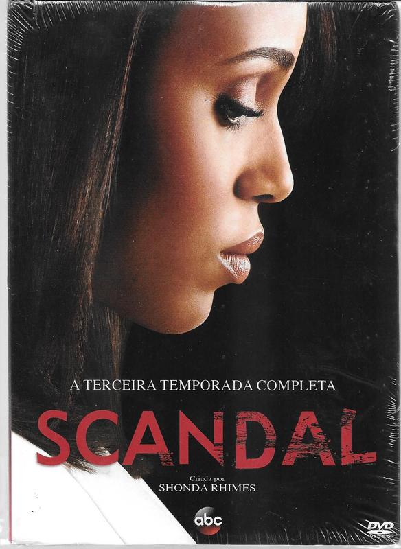 Dvd Scandal, A Terceira Temporada Completa 4 Discos - Abc Studios ...